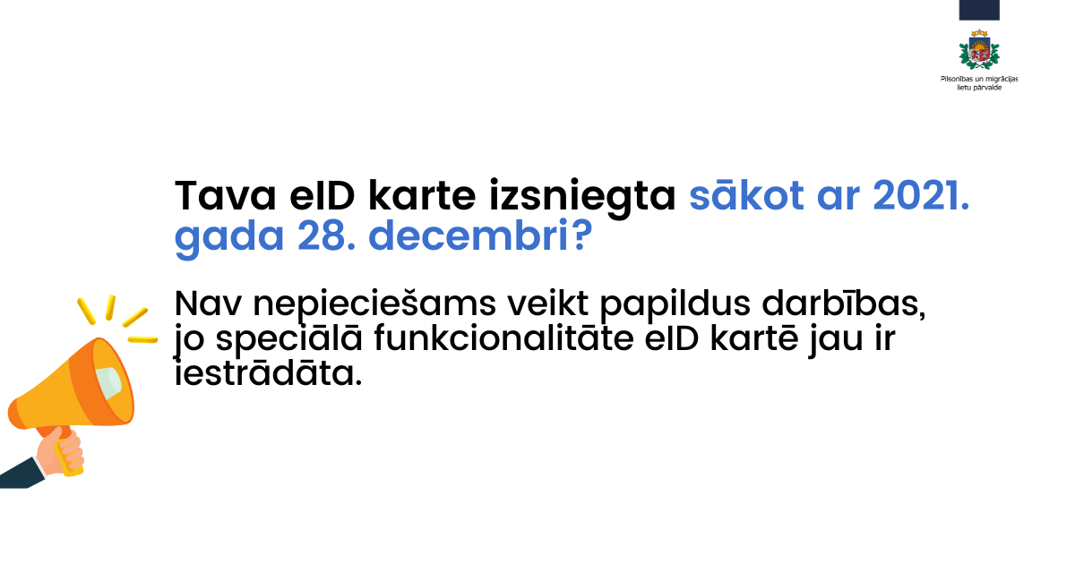 Personas apliecība (eID karte) kā obligāts personu apliecinošs ...