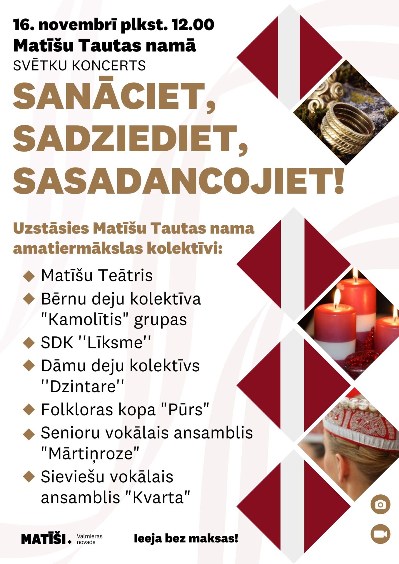 Norišu kalendārs - Valmieras novads