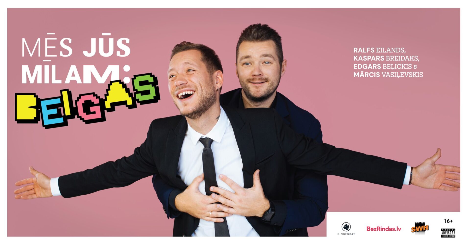 Kaspara Breidaka un Ralfa Eilanda komēdijšovs “Mēs jūs mīlam: beigas ...