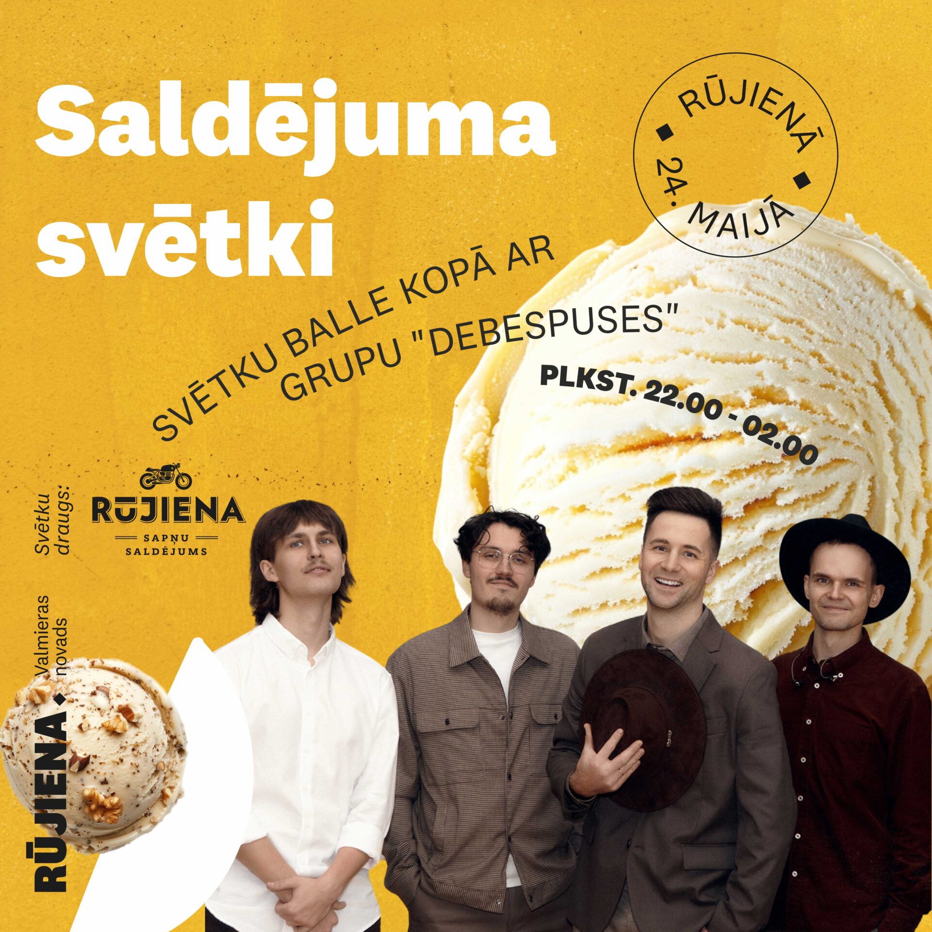 Saldējuma svētki Rūjienā 2025 - Valmieras novads