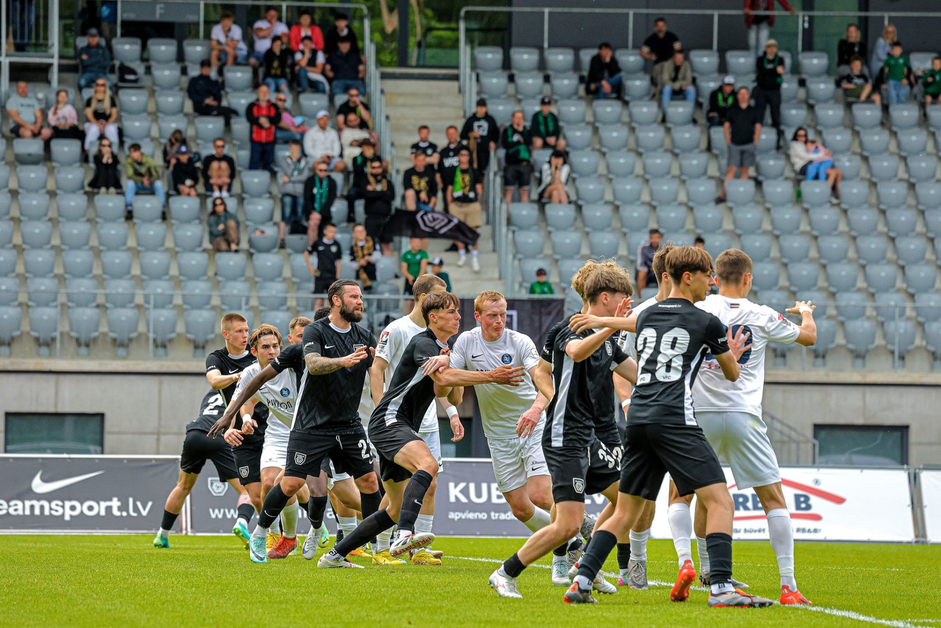 Latvijas 2. līgas čempionāta ("Altero.lv LIIGA") spēle Valmiera FC – FK ...